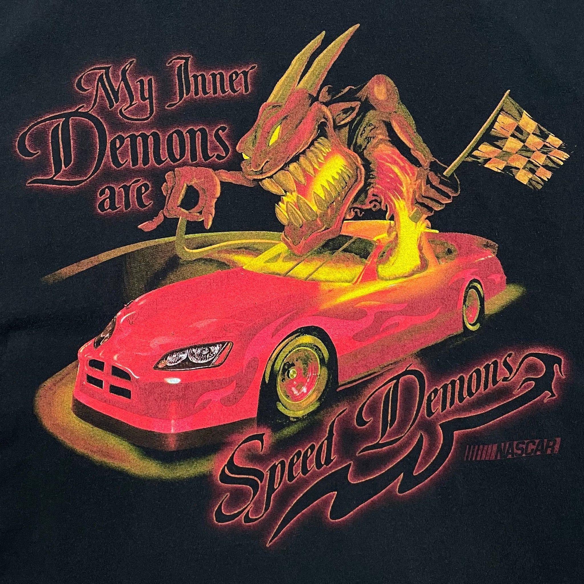 VINTAGE NASCAR SPEED DEMON TEE – SANFT